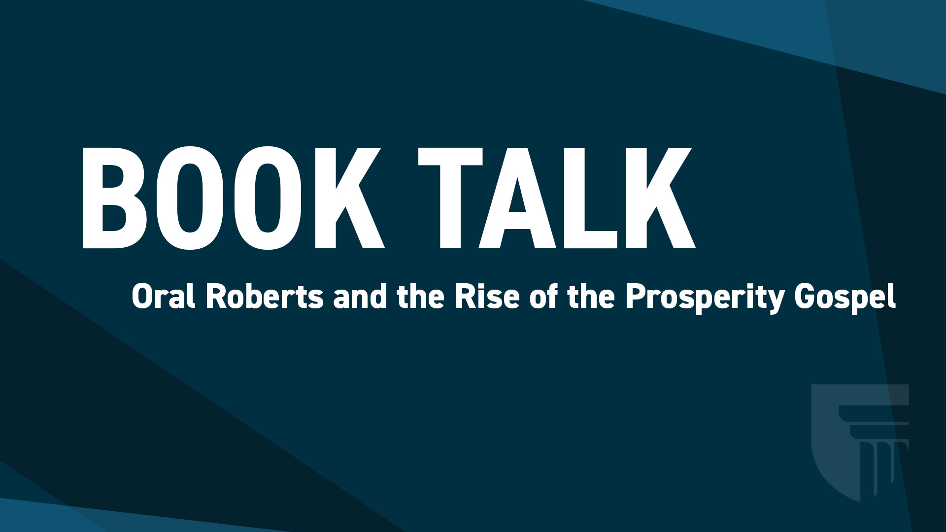 Book Talk - MidAmerica Nazarene University