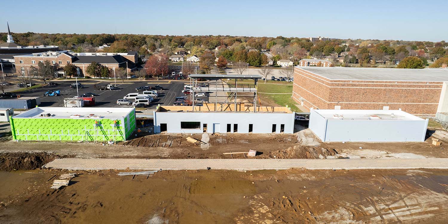 Copeland Athletic Complex Takes Shape - MidAmerica Nazarene University
